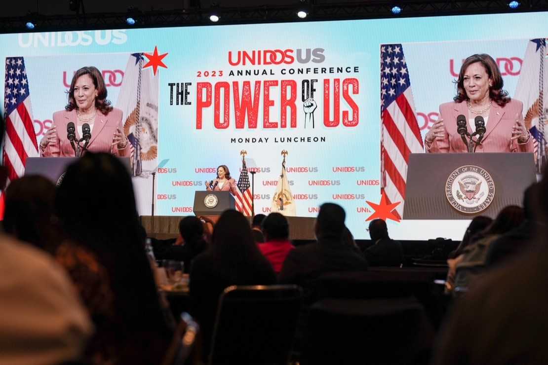 Kamala Harris resaltó la importancia del voto latino en las ...