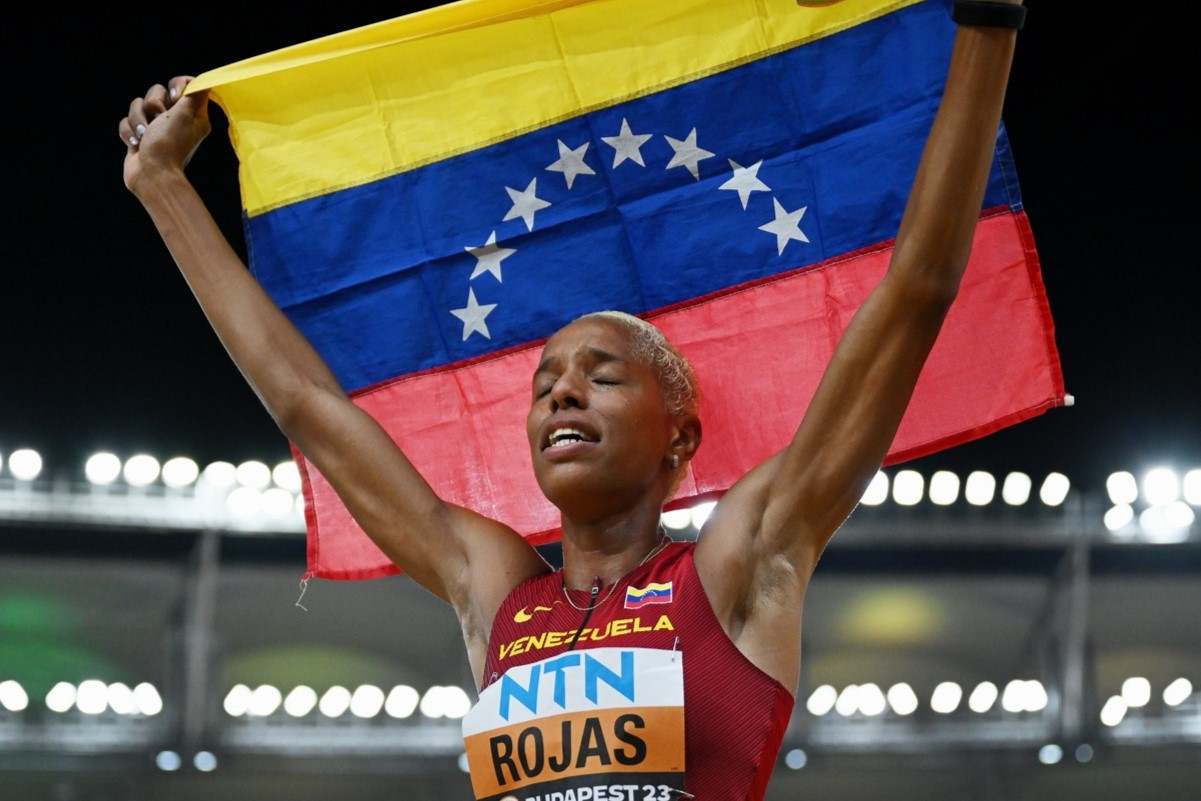 Venezolana Yulimar Rojas ¡lo volvió a hacer! cuarto título mundial ...