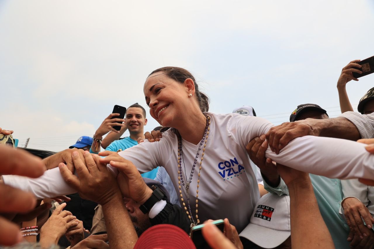 María Corina Machado reitera que está en Venezuela