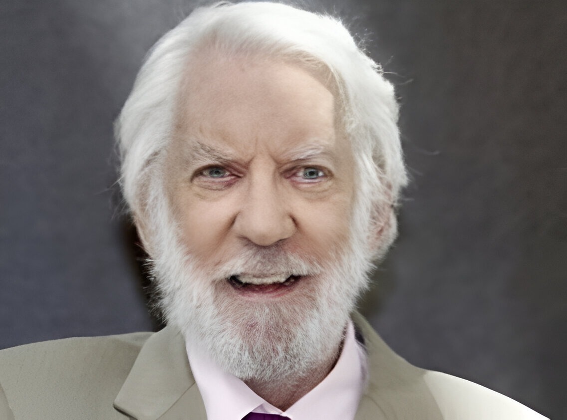 Falleció a los 88 años el actor Donald Sutherland