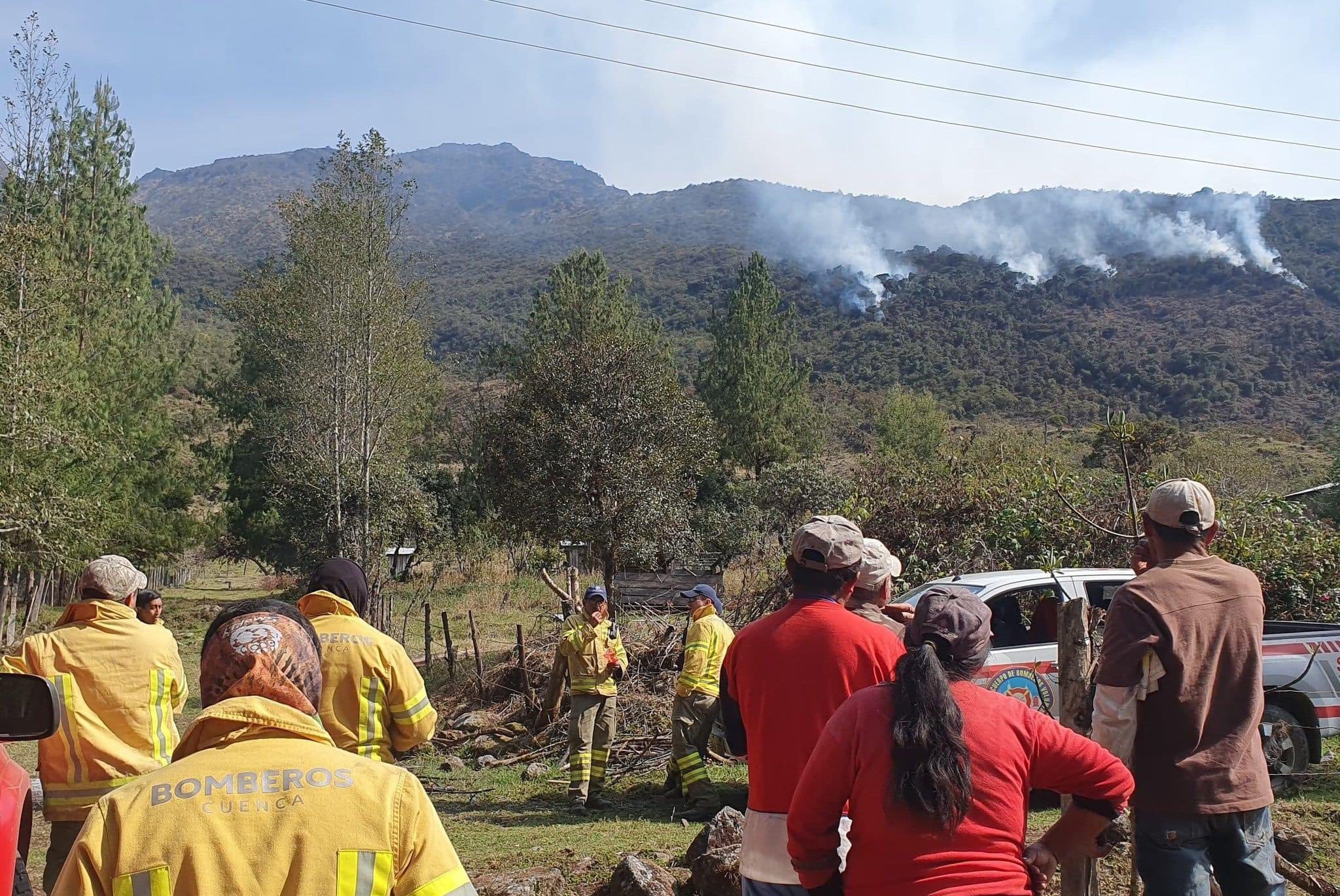Emergencia nacional en Ecuador por incendios forestales