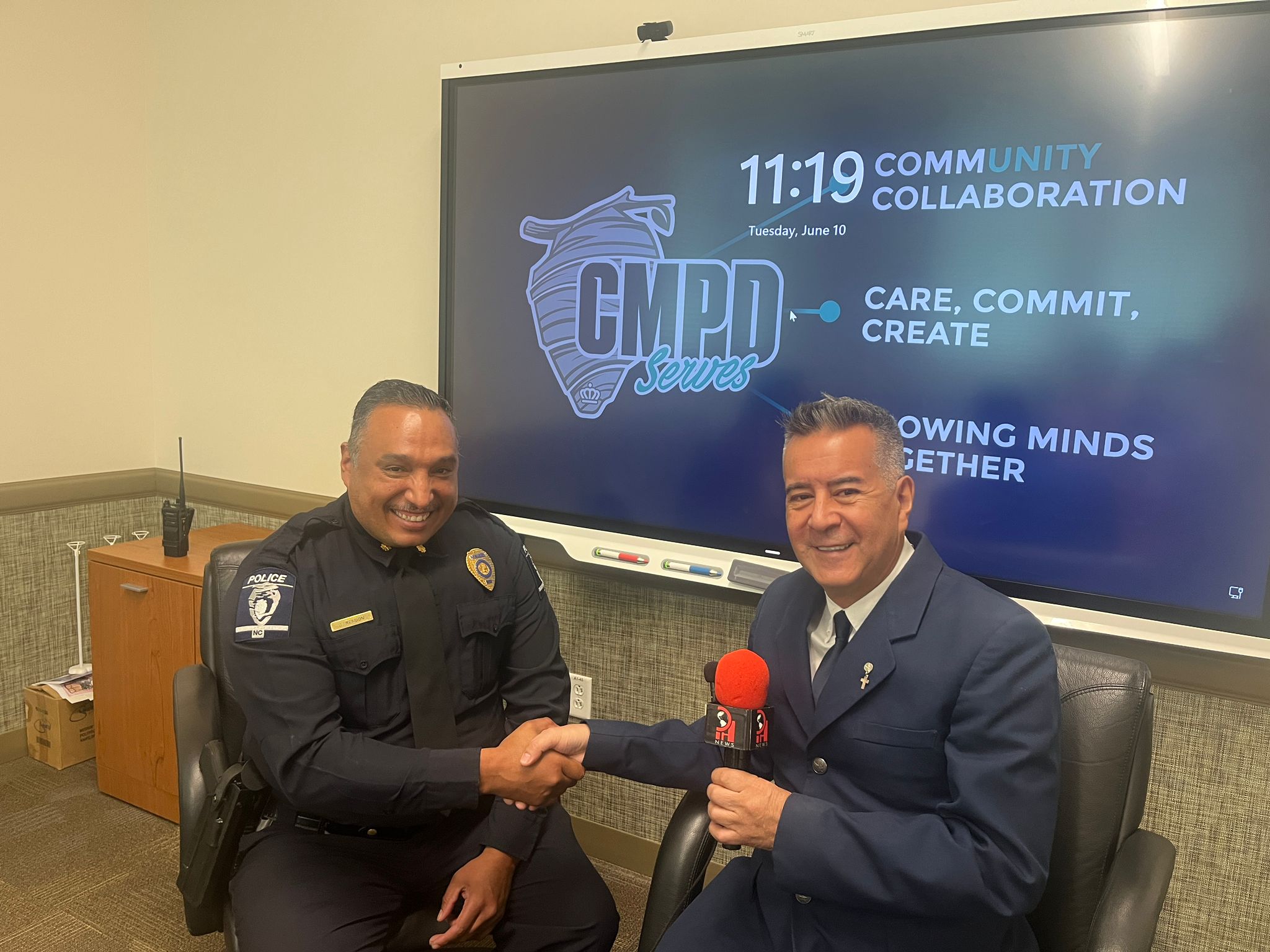 Capitán Jesús Rendón ascendido a Mayor del CMPD